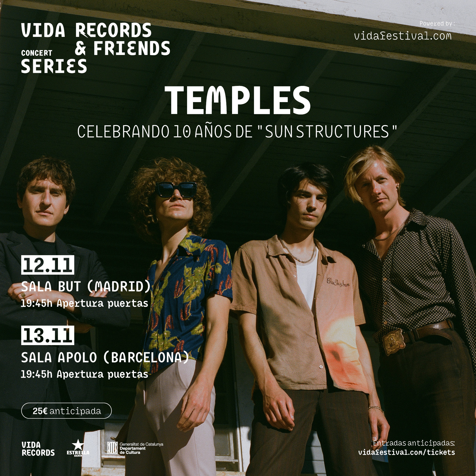Conciertos especiales de Temples en Madrid y Barcelona por el décimo aniversario de "Sun ...