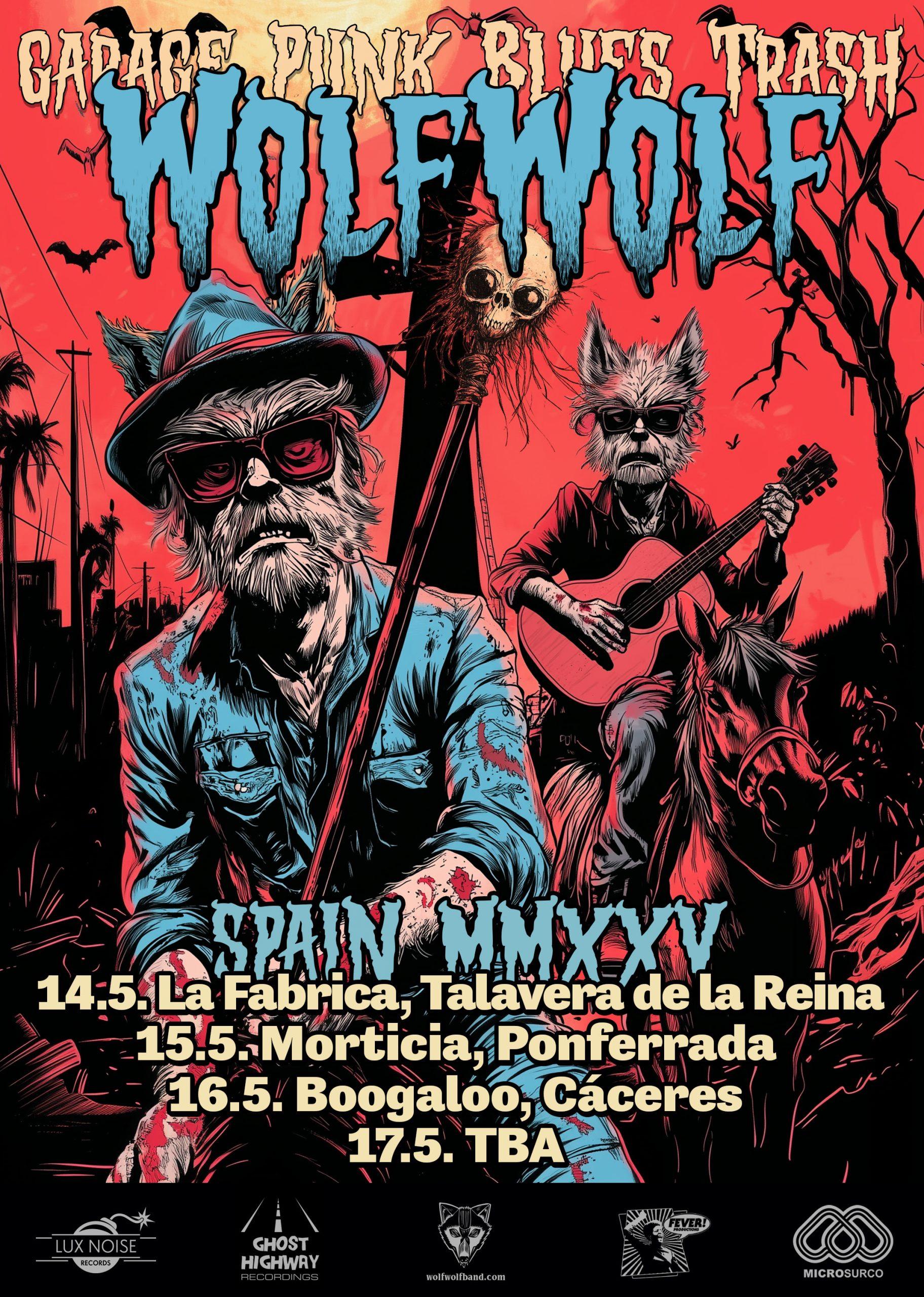 WolfWolf girarán por nuestro país en mayo rodando su último disco ...