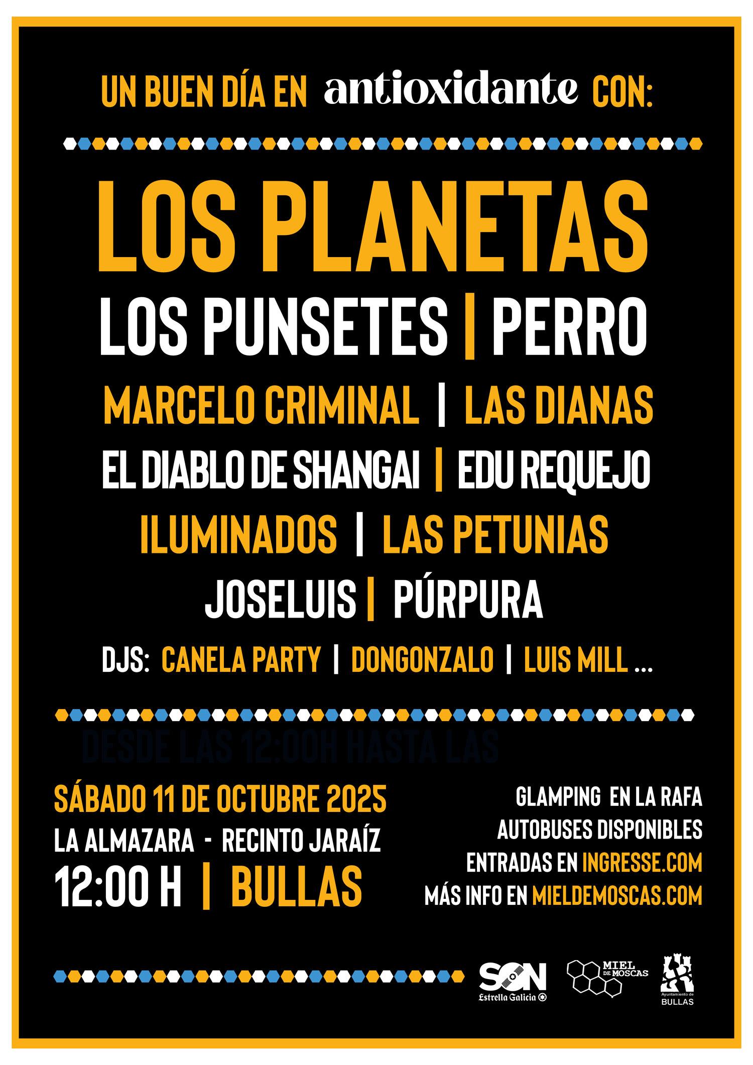 Los Planetas te harán pasar un Buen Día en el Antioxidante en Octubre ...