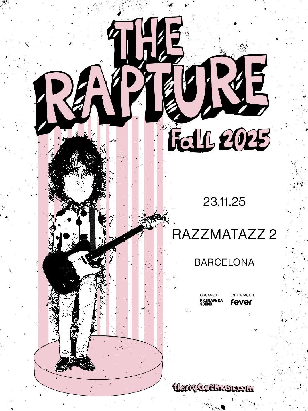 El huracán dance punk de The Rapture vuelve a Barcelona este noviembre ...