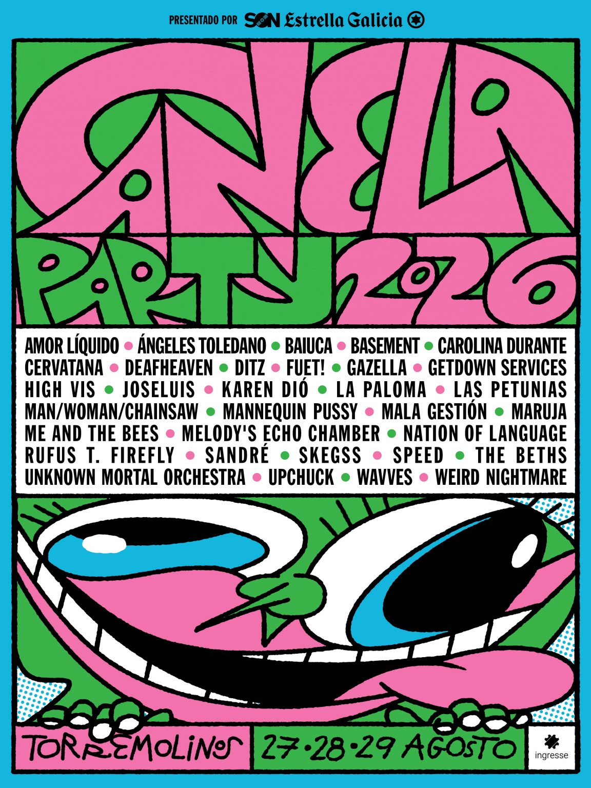 Canela Party completa cartel para 2026 sumando a Nation Of Language ...